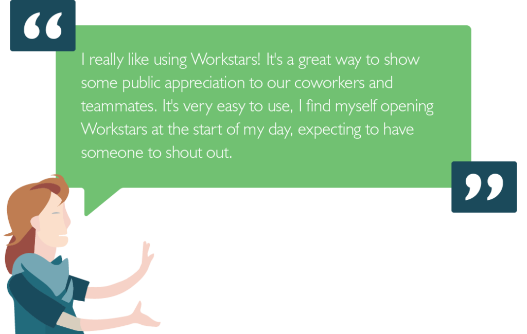 Start a recognition revolution with Workstars